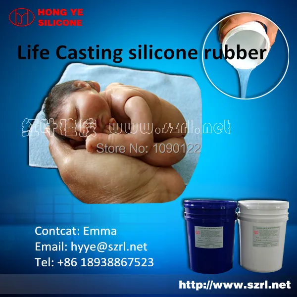 Skin Safe Grade Silicone Makeup Effects Life Casting Silicone Rubber ...