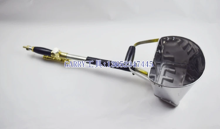 Wall Mortar Gun Stucco shovel Hopper Ladle Cement Air Stucco sprayer ...