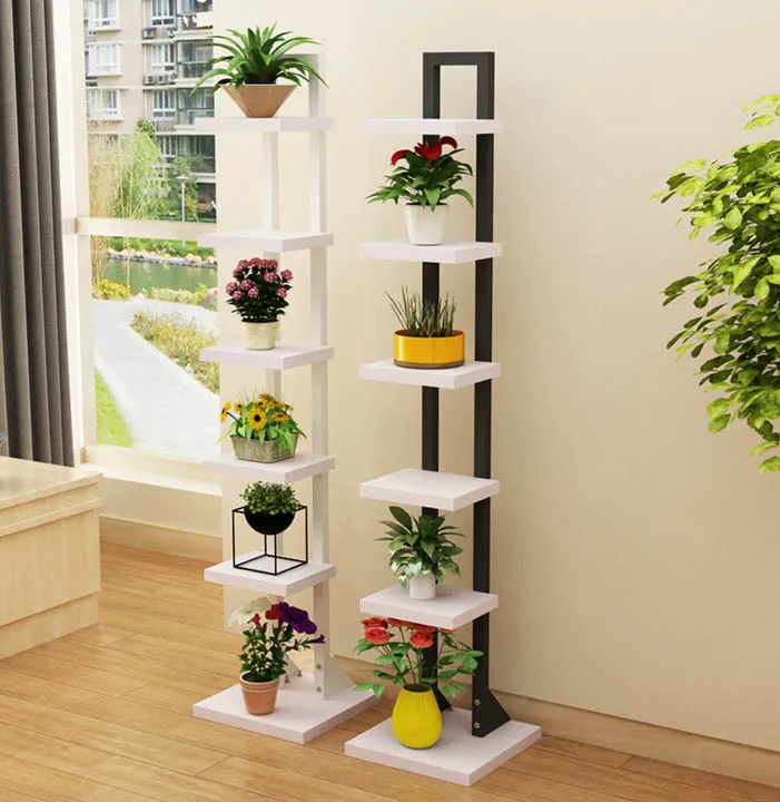 Multi-functional 6 layers Decorative Balcony Outdoor Shelves Balcony ...