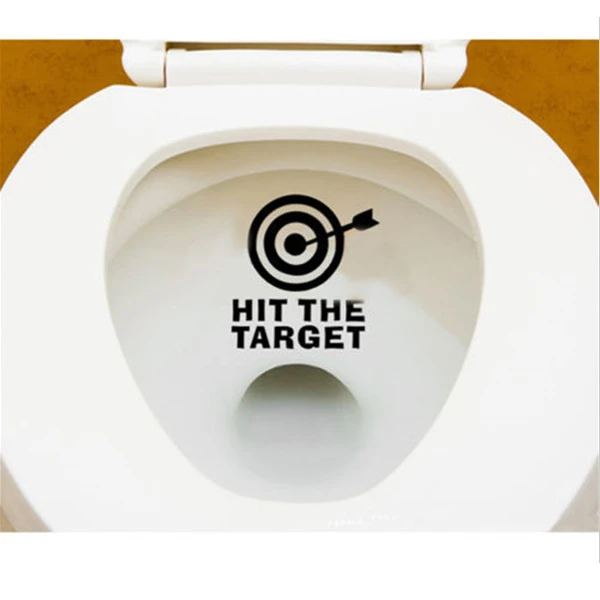 New Arrival Creative Funny Hit The Target Bathroom Toilet Urinal ...