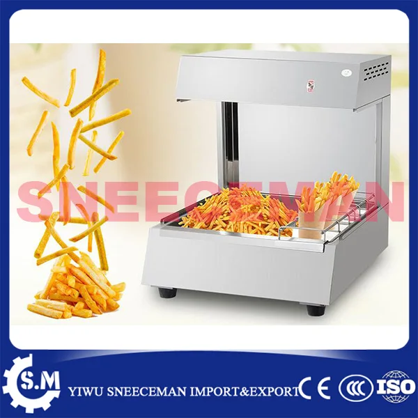 0.5m Vertical French Fries Display Warmer Churros French Fry Warmer ...