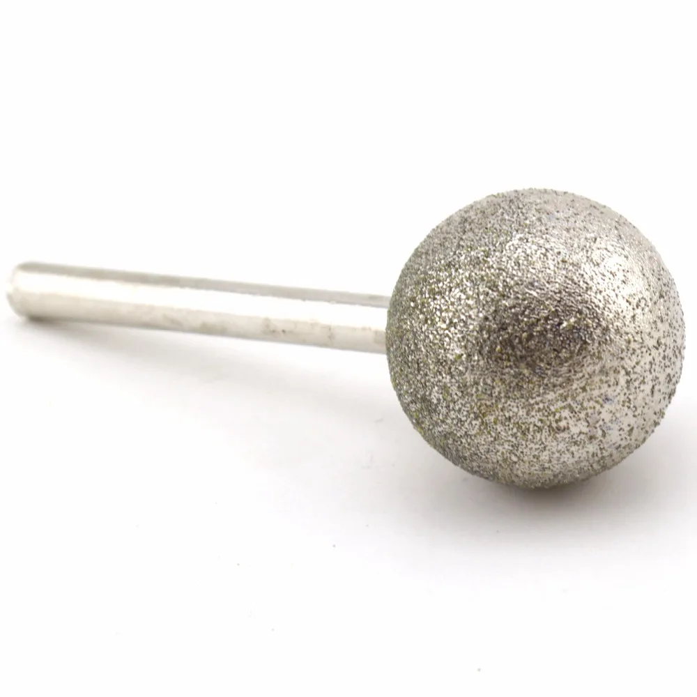 Dremel Sanding Bits JINGLING 16mm Diamond Grinding Bit - Coarse Grit 80 ...