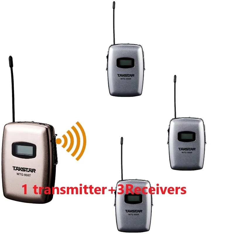 Takstar-WTG-900-Wireless-Guide-Talkback-System-780-850MHZ-use-for ...