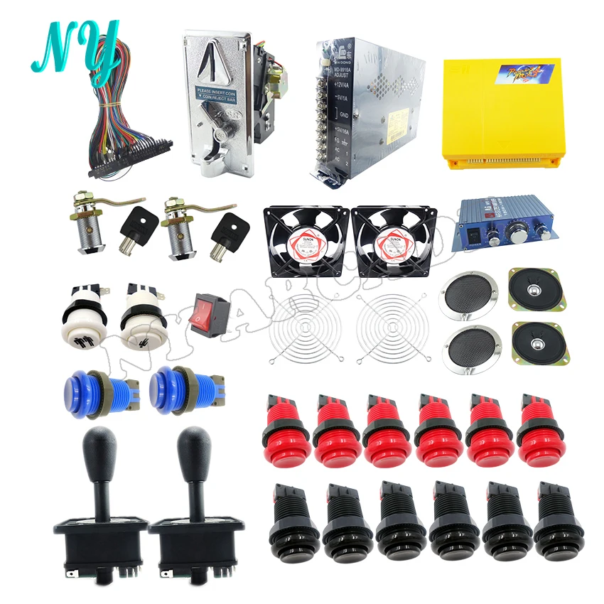 DIY Arcade parts Bundles Kit with original 645 in 1 pandora box 4 ...