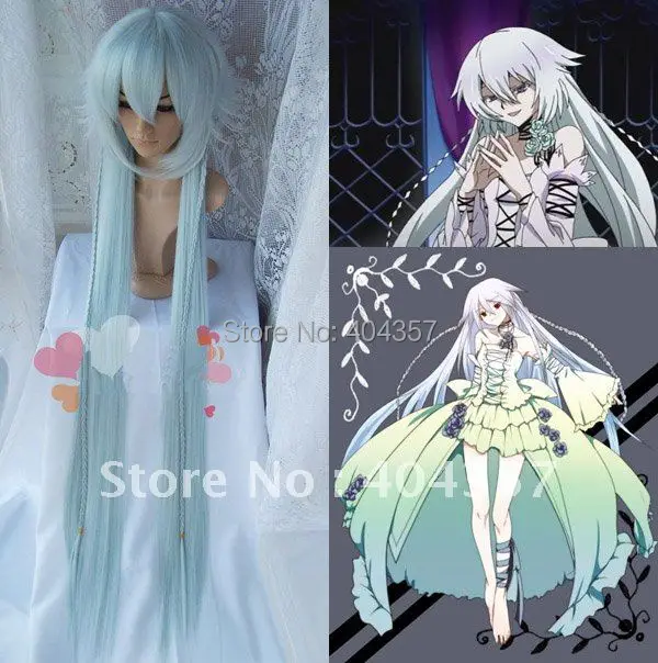 Pandora Hearts Alice Undertaker wig Cosplay Wig with Braided Long ...