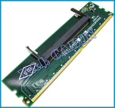 DDR2 Laptop Notebook SO DIMM 200 Pin to Desktop DIMM 240 Pin PC Memory ...