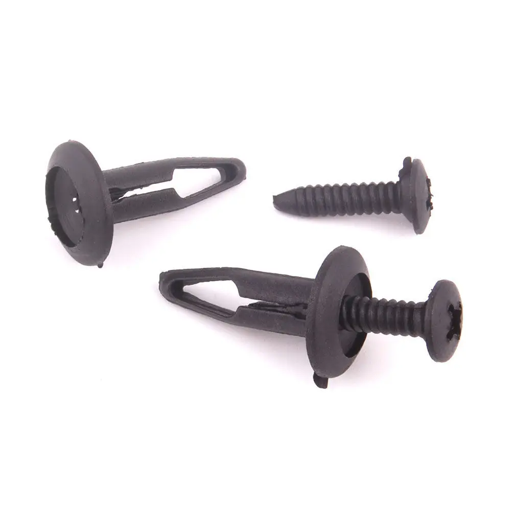 50Pcs-Screw-Type-Retainer-Rivet-Fastener-Clips-6mm-Hole-6502871-For-300 ...
