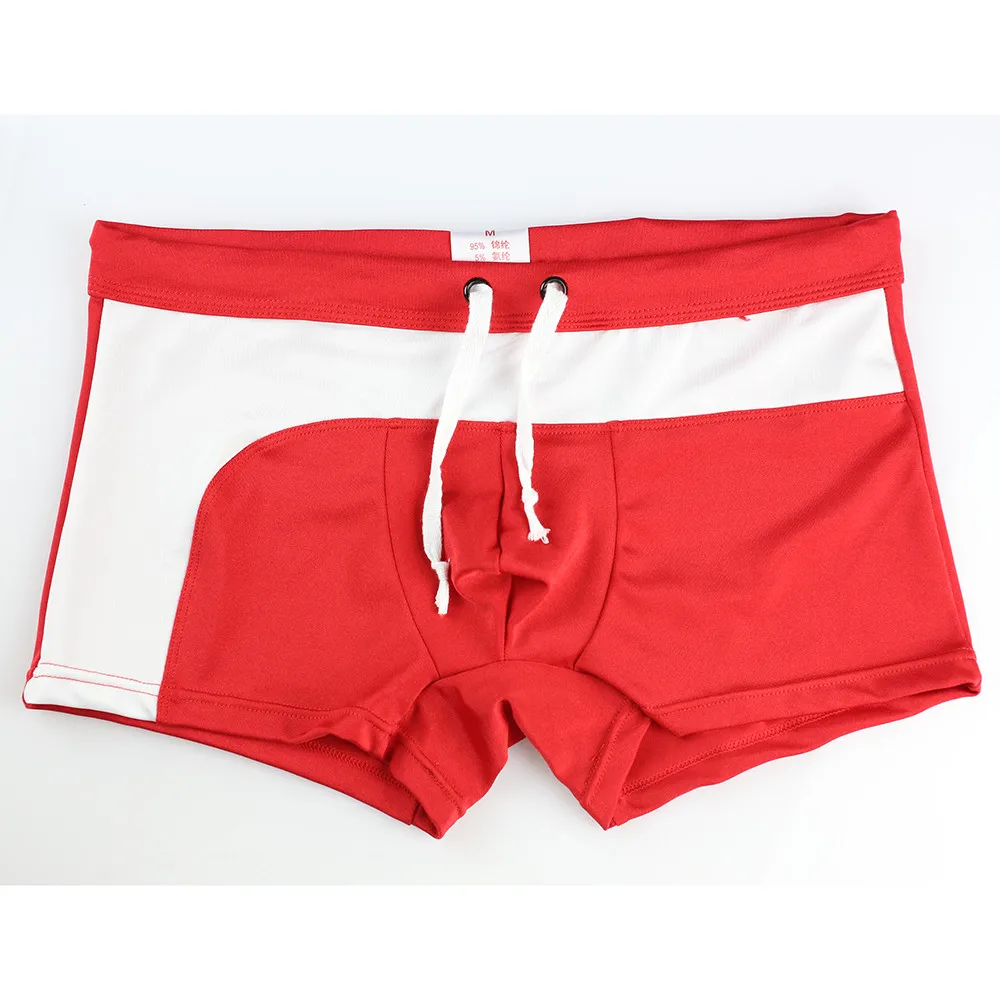 Sexy Drawstring Mens Swimming Trunks Various Colors Queerks™