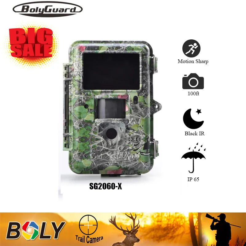 Bolyguard SG2060 X Wildlife Hunting Camera Black Infrared Trail Game ...