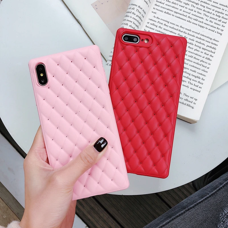 Luxo Capinha Para iPhone 7 8 Plus X Xr Xs Max Soft Case de Silicone ...