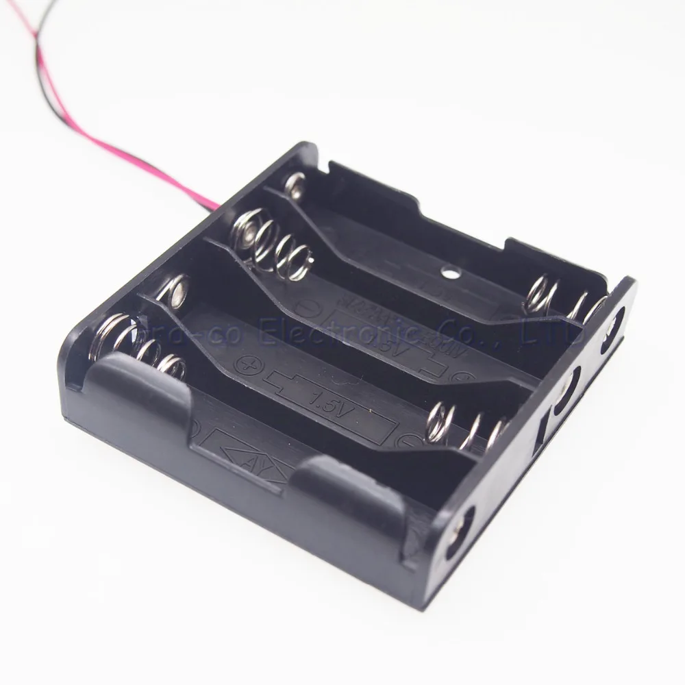5pcs 4 x 1.5V AA Battery Cover Shell Case Battery Case 4 pack AA ...
