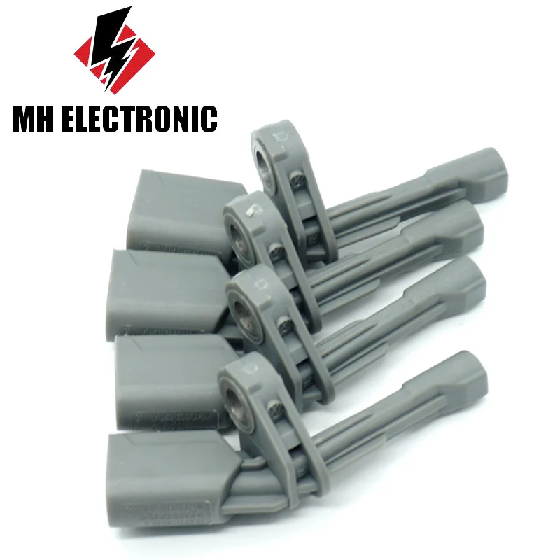 MH 전자 4 개/몫 후면 오른쪽 WHT 003 858 A ABS 휠 속도 센서 V w Passat B7 Je tta MK6 ...