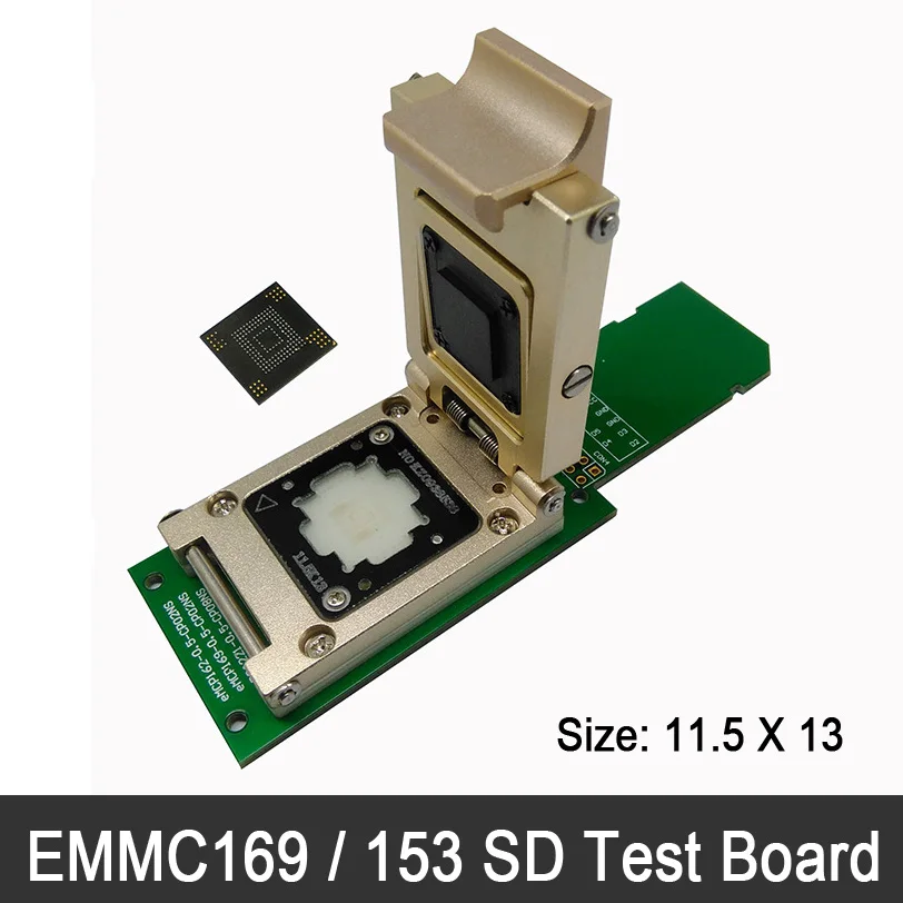 FBGA169 FBGA153 eMMC Test Socket Flash test Testing emmc169 153 adapter ...