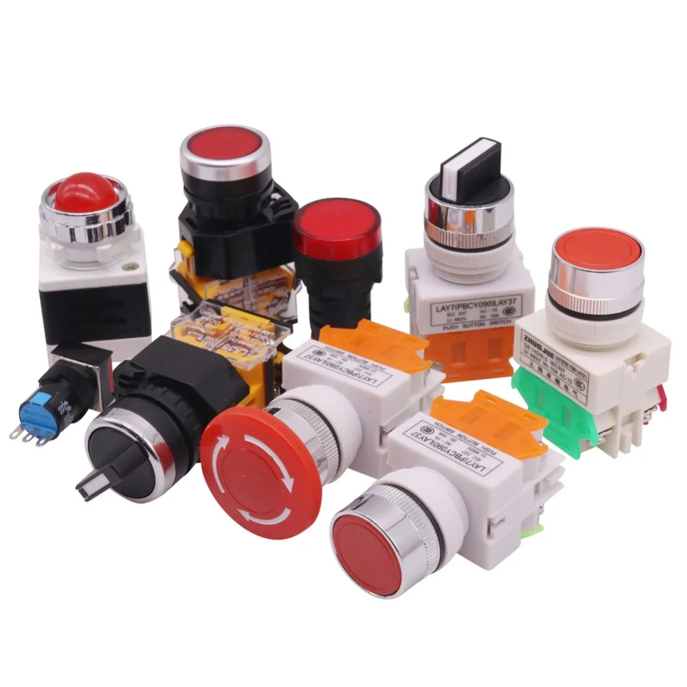 1pcs 9 style Knob Remote Control Touch On/Off Switch Toggle Push Button ...