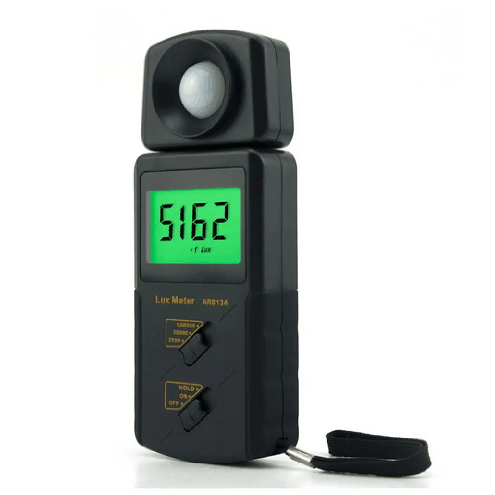 Medidor de Lux Digital rango de medición Luxmeter 1 100.000 lux iluminador de luz|lux meter|lux ...