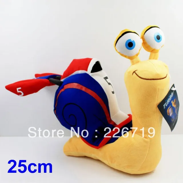Free Shipping 25cm Cartoon 3D Turbo Movie Stuffed Animal Toys,9.8inc ...