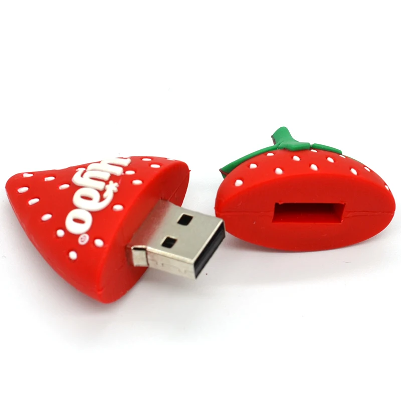 Funny fruit cute pendrive strawberry usb flash drive - Cool USB sticks ...