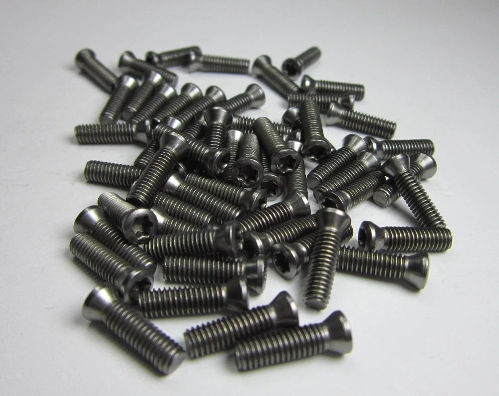 20pcs M4*15mm Insert Hexagon Torx Screws for Replaces Carbide Inserts ...