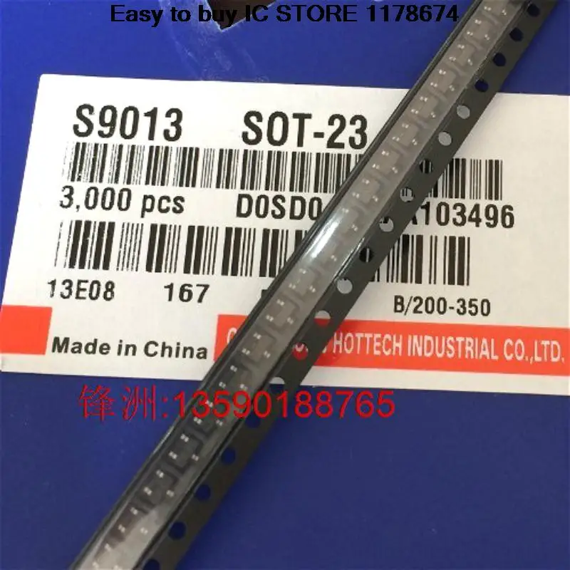 Full S9013 J3 SMD SOT 23 NPN transistor 3000star/1pcs|transistor s9013 ...