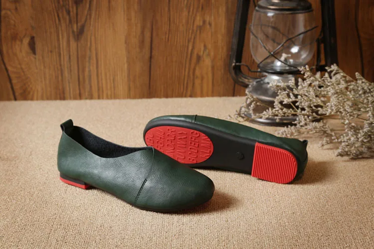 QPFJQD/Обувь для девочек из микрофибры в стиле Mori, удобная женская ...