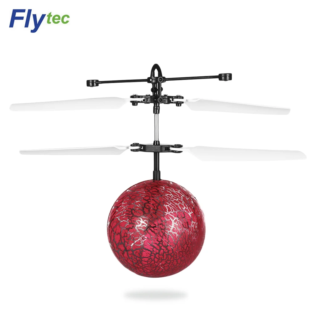 Flytec TY935 RC Flying Infrared Induction Helicopter Ball with Shinning ...