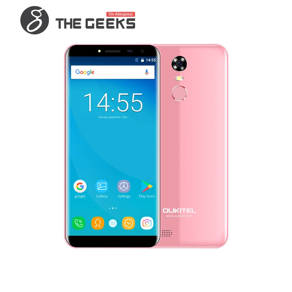 Original OUKITEL C8 5 5 Inch 18 9 2 5D HD Screen 3000mAh MTK6580A 1 