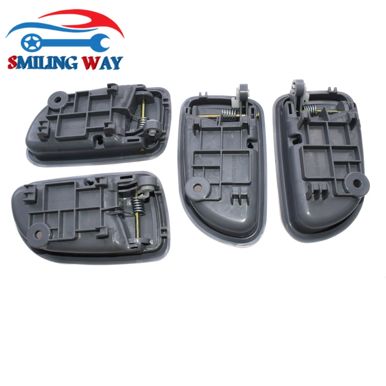 Серый внутри внутренняя дверная ручка Передняя Задняя Левая Правая для ...