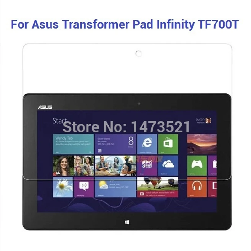 5pcs/a lot TF700 Ultra Clear LCD Screen Protector For Asus Transformer ...