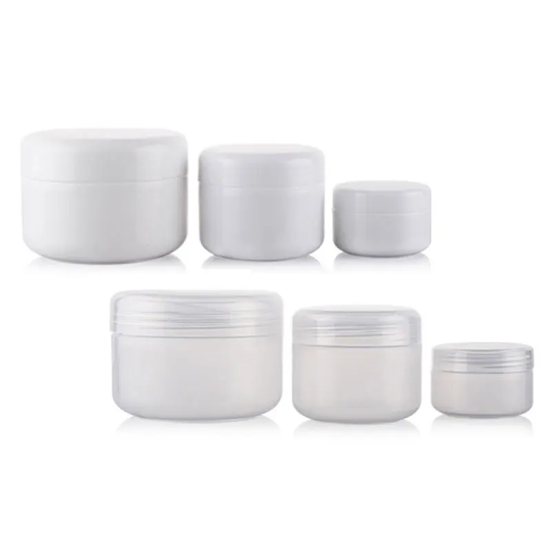 20g 50g 100g 250g Empty Skin Care Cream Plastic Container , Cosmetic ...