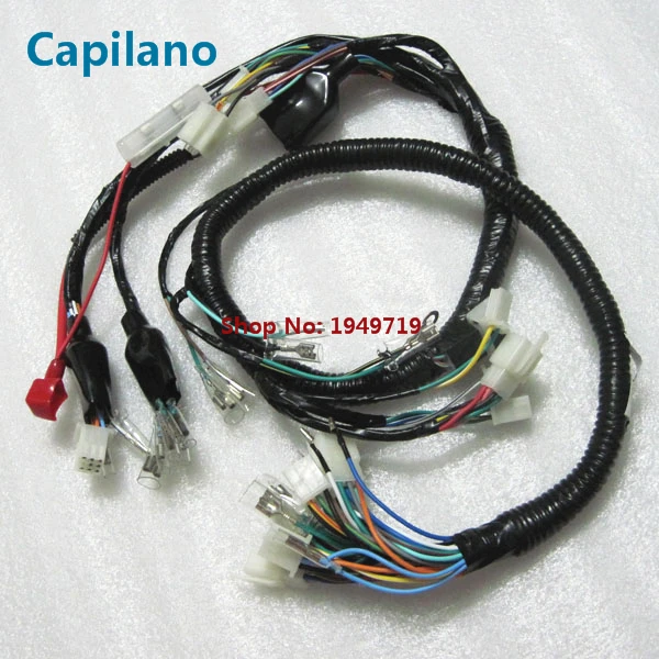 Cable eléctrico completo para motocicleta, cable CG150 para Honda 150cc ...