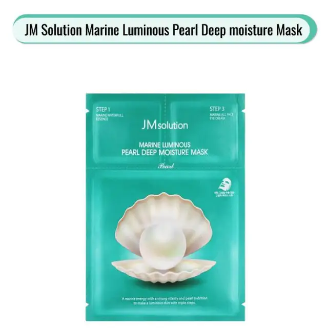 JM Solution Face Mask 1pcs Skin Care Hyaluronic Acid Vitamin Ampoule ...