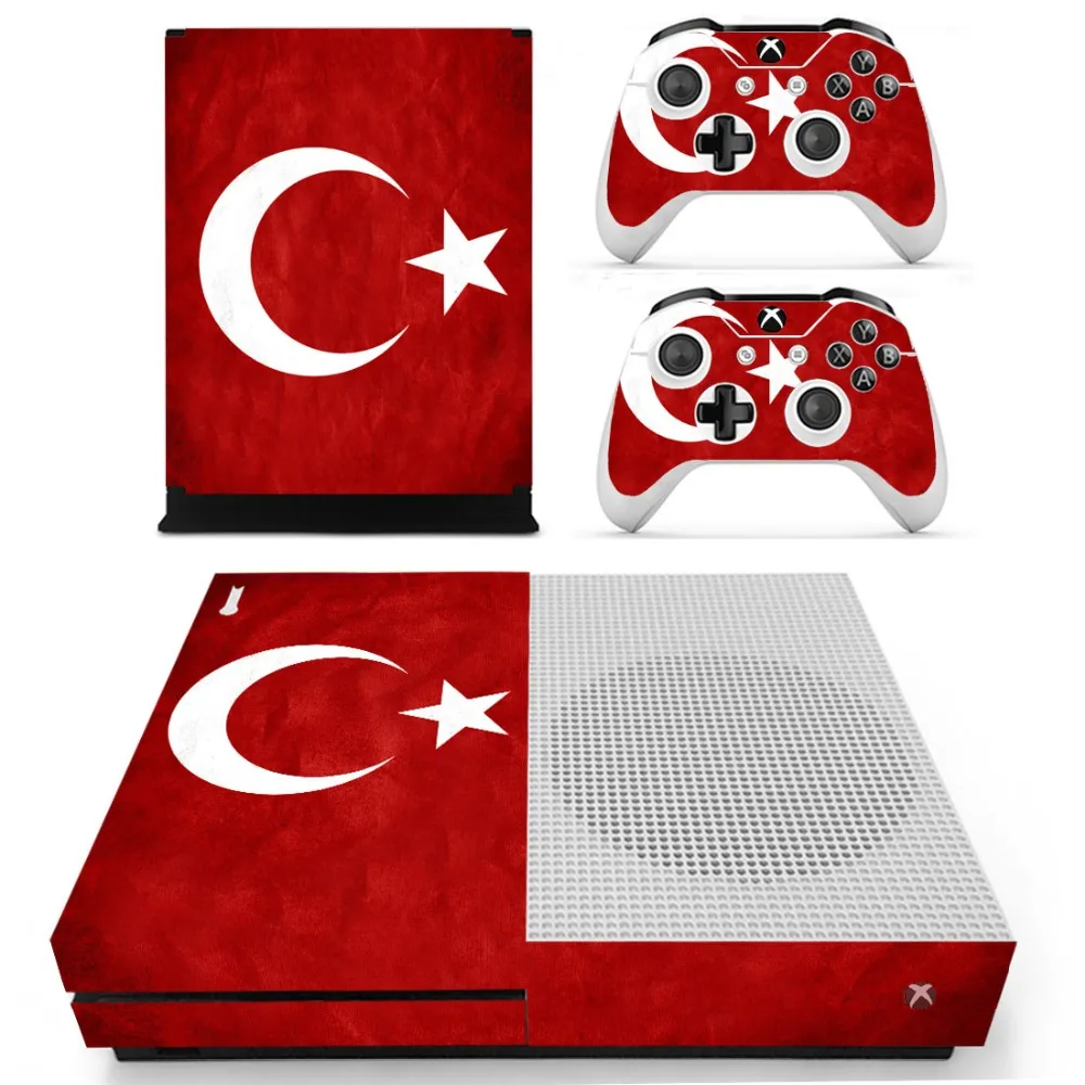 Turkey National Flag Skin Sticker Decal For Xbox One S Console and ...