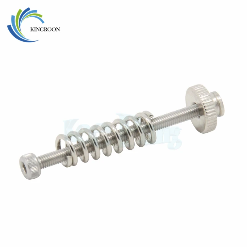 KINGROON 5pcs/lot M3 Thread Screws Nuts 45mm Leveling Spring Knob Part ...