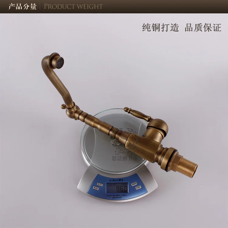 Купить модные старинной кухне кран бронзовый смеситель для раковины ...