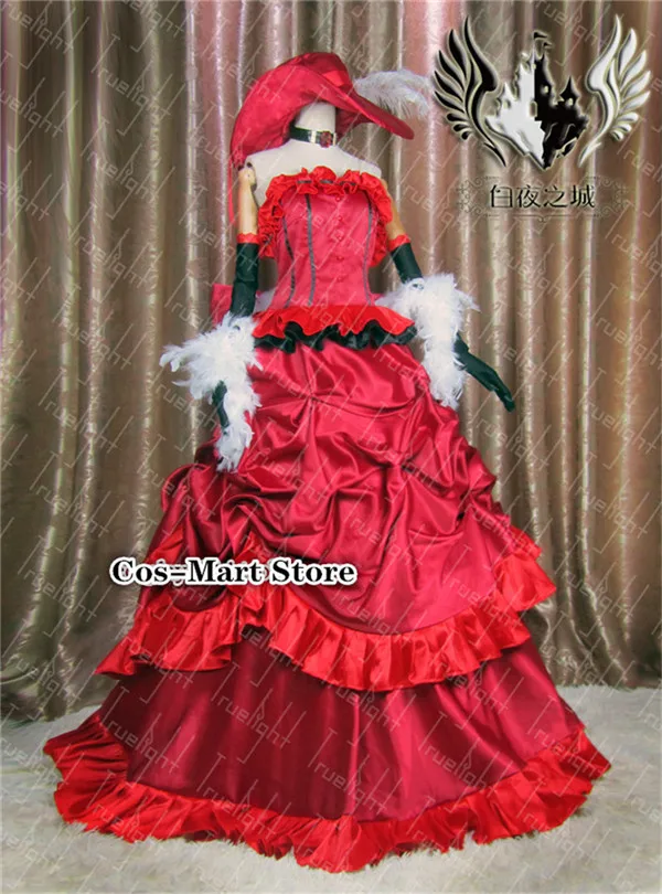 Black Butler Madam Red Dresses