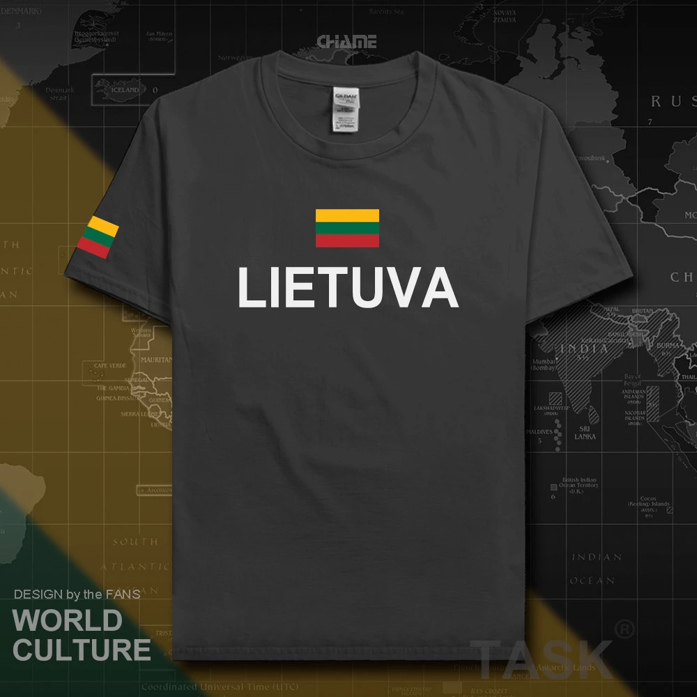 Lithuania Lithuanian men t shirt fashion 2017 jerseys nation team 100% ...