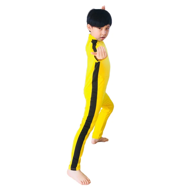 Bruce Lee Yellow Jumpsuit Costume