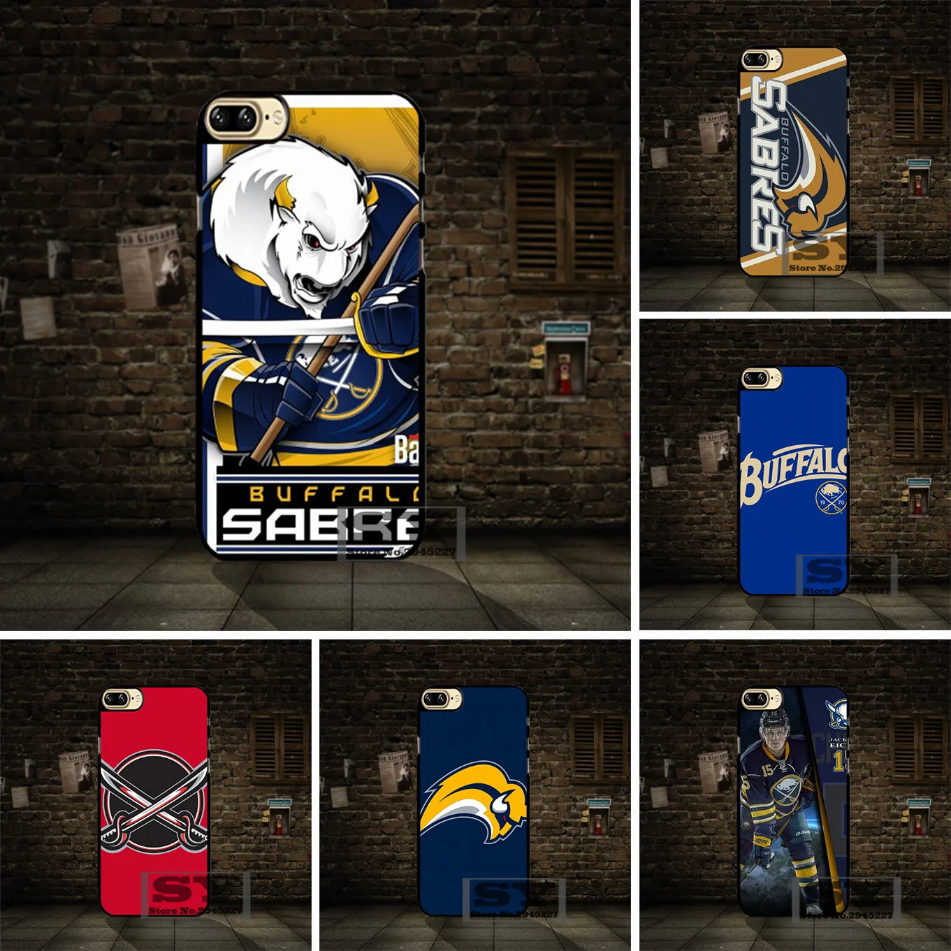 NHL Buffalo Sabres cell phone Case Cover For Samsung Galaxy S2 S3 S4 S5 ...