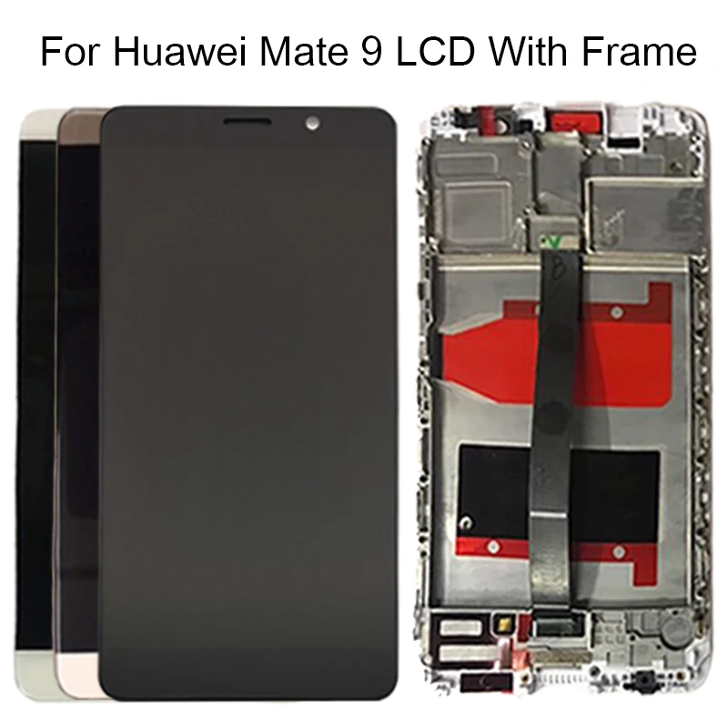 Pantalla LCD de 5,9 pulgadas para Huawei Mate 9, reemplazo de digitalizador con pantalla táctil ...