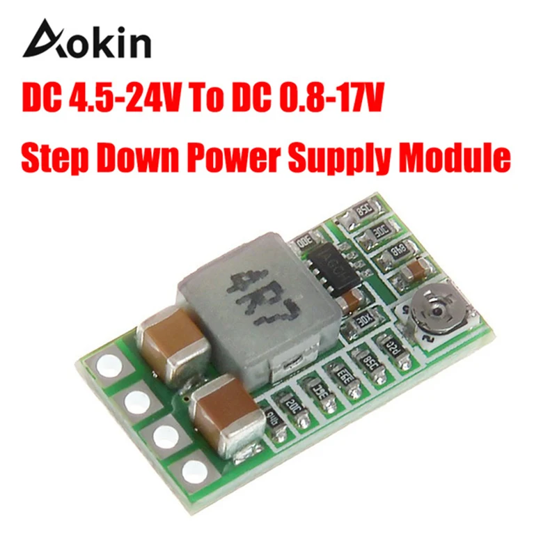 Ultra-small Mini Dc-dc Step Down Power Supply Module 3a Buck Converter ...