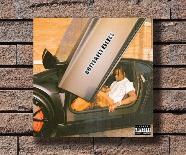 Butterfly Effect Travis Scott Single Cover