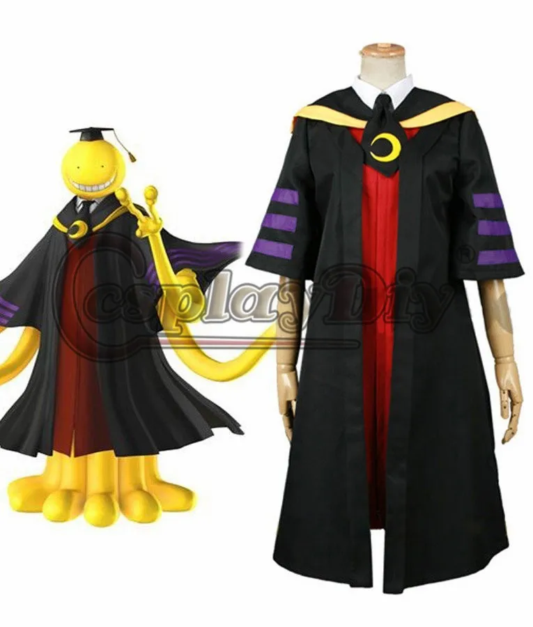 Assassination Classroom Class 3 E Teacher Koro sensei Cosplay Costume ...