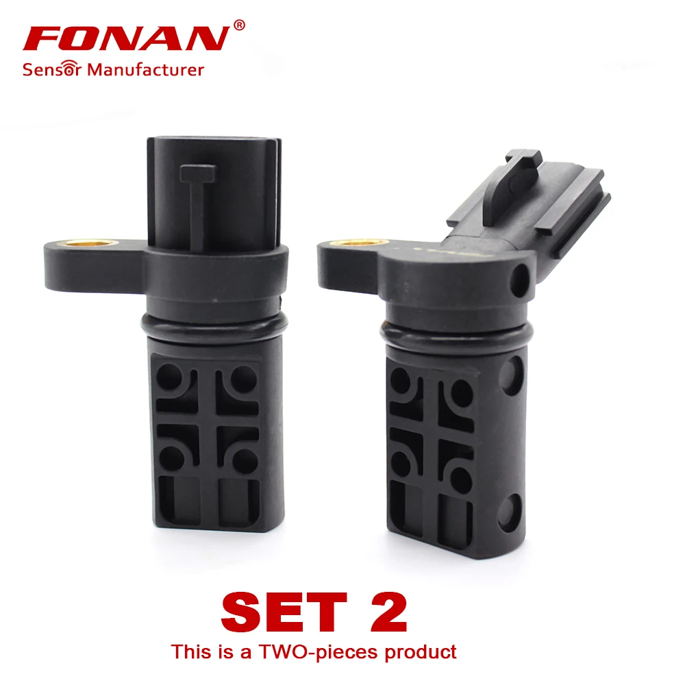 Set Of 2 Camshaft Crankshaft Position Sensor For Nissan Pathfinder ...