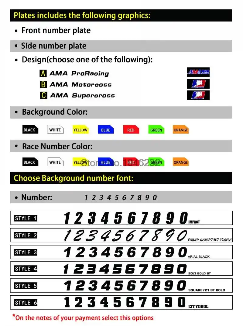 Sale > yz250 number plate graphics > in stock