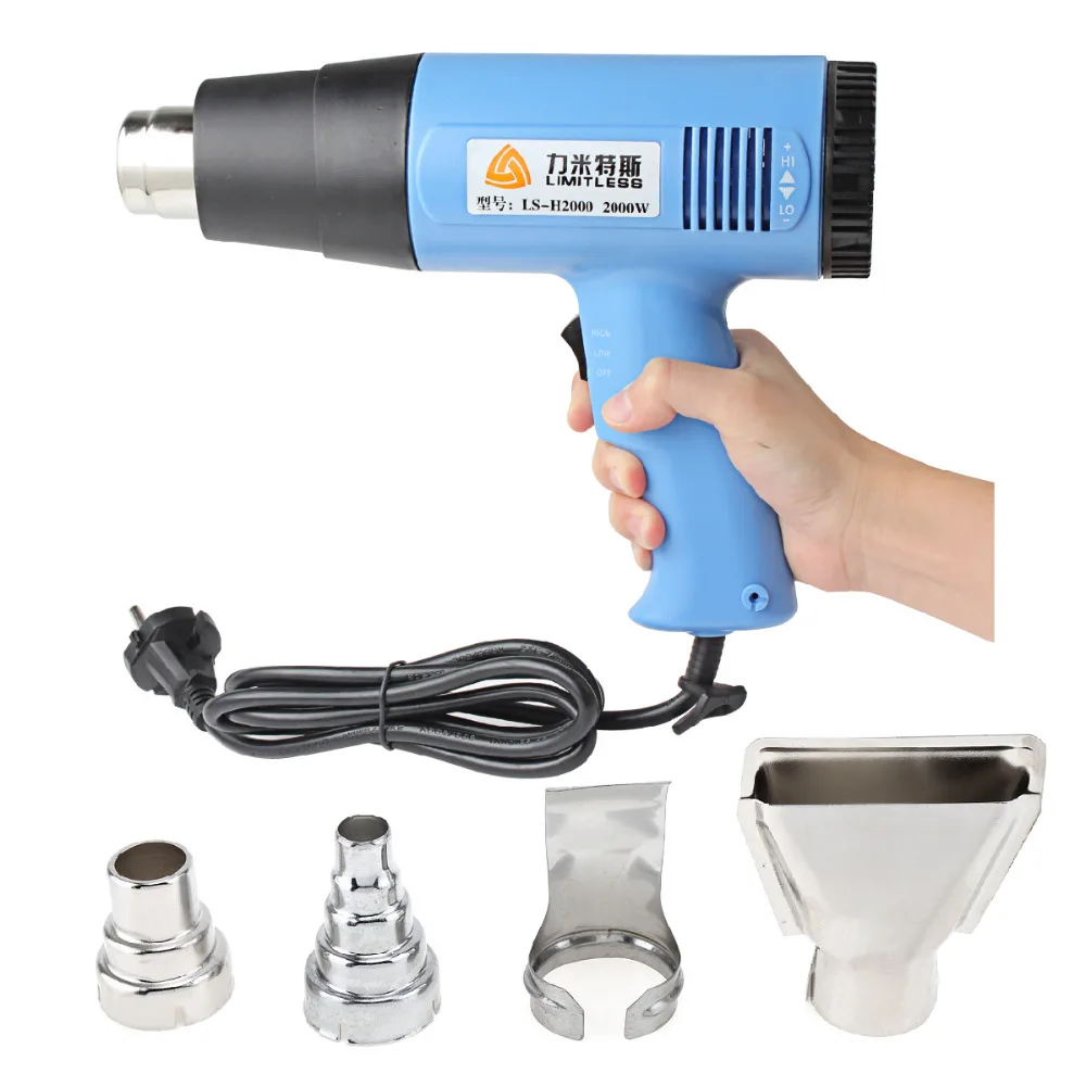 AC110V US Plug Temperature Adjustable 2000W Industrial Electric Heat ...