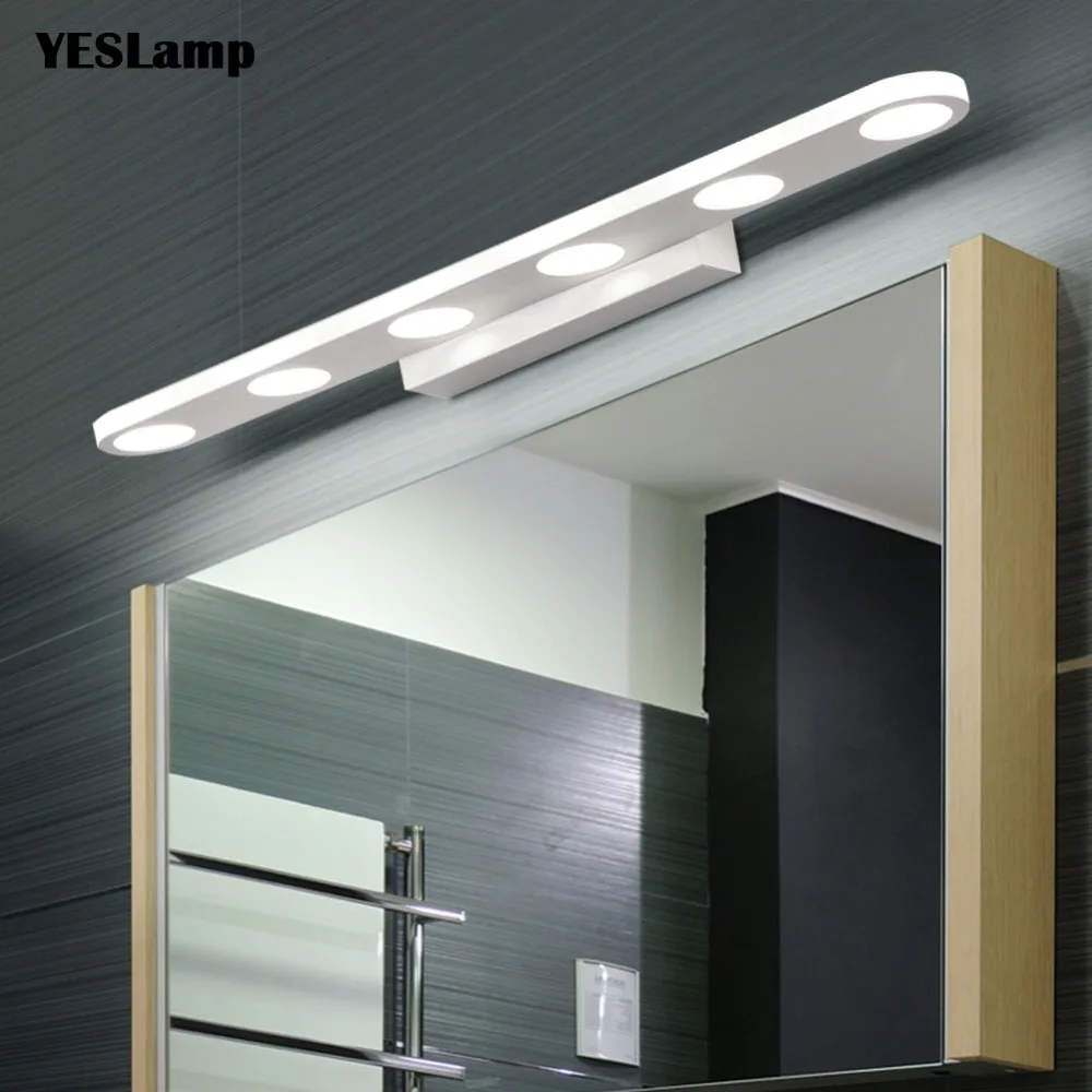 Modern-LED-Mirror-front-lamp-12W-18W-38CM-58CM-Decor-Lighting ...