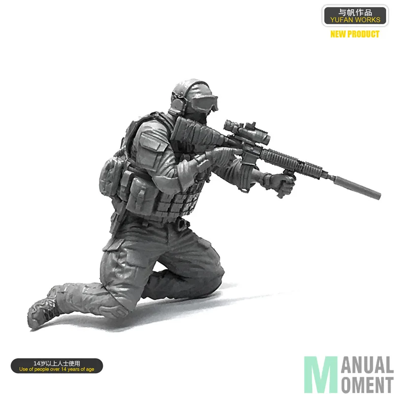 Miniature-1-35-US-Navy-Seal-Commando-Individual-Soldier-Resin-Model ...