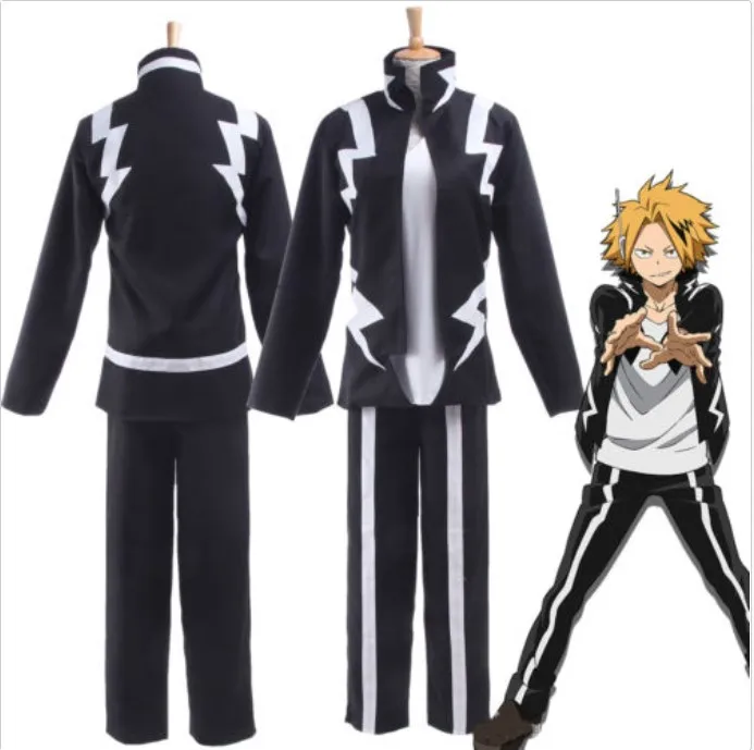 Denki-Kaminari-Outfit-Boku-no-My-Hero-Uniform-Suit-Academia-Set-Cosplay ...