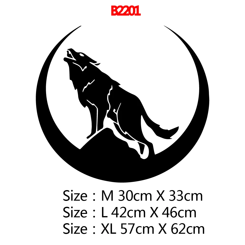 Diy Wolf Wall Decal Art Vinyl Stickers For Kids Room Living Room Home ...
