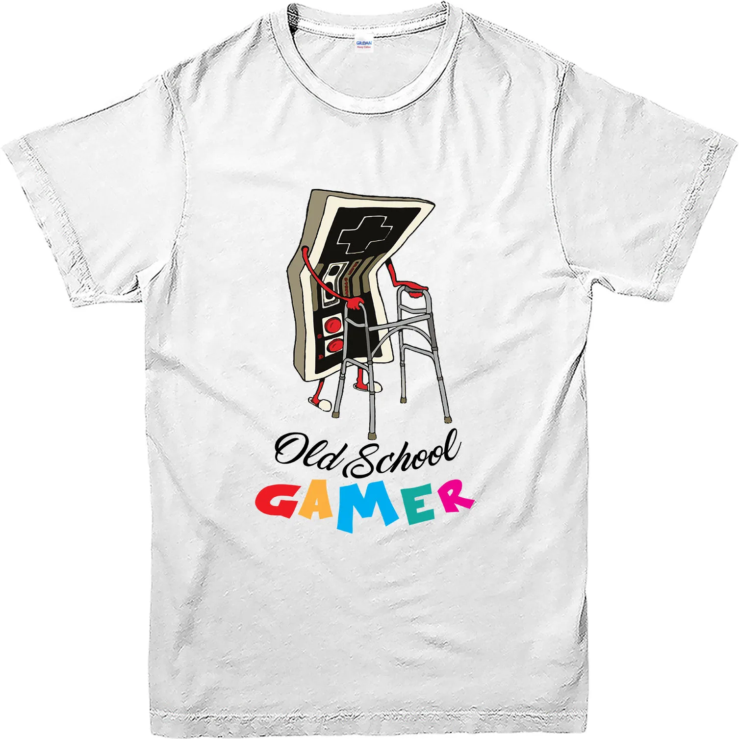 Gamer T Shirt Old School Gamer T Shirt Inspired Design Top In T Shirts